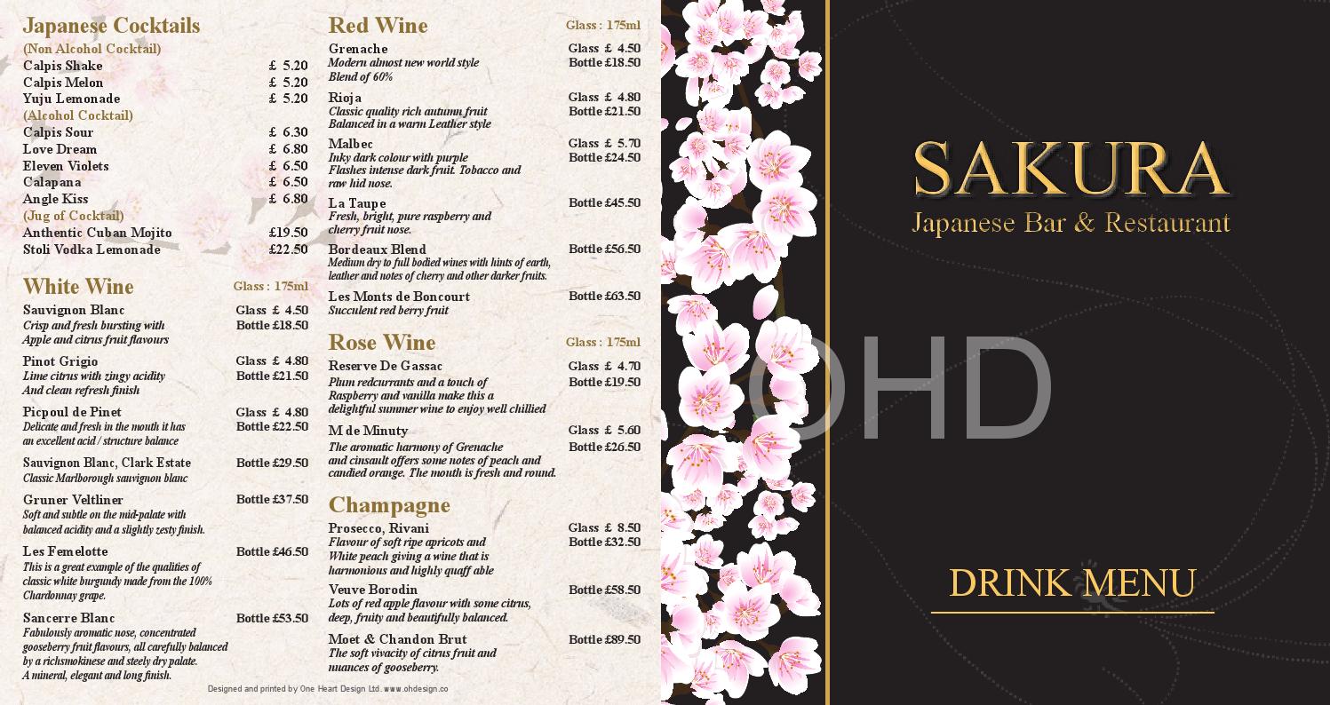 Q100945 a4 sakura drink menu 09 22 2015 v1d by One Heart Design - Issuu