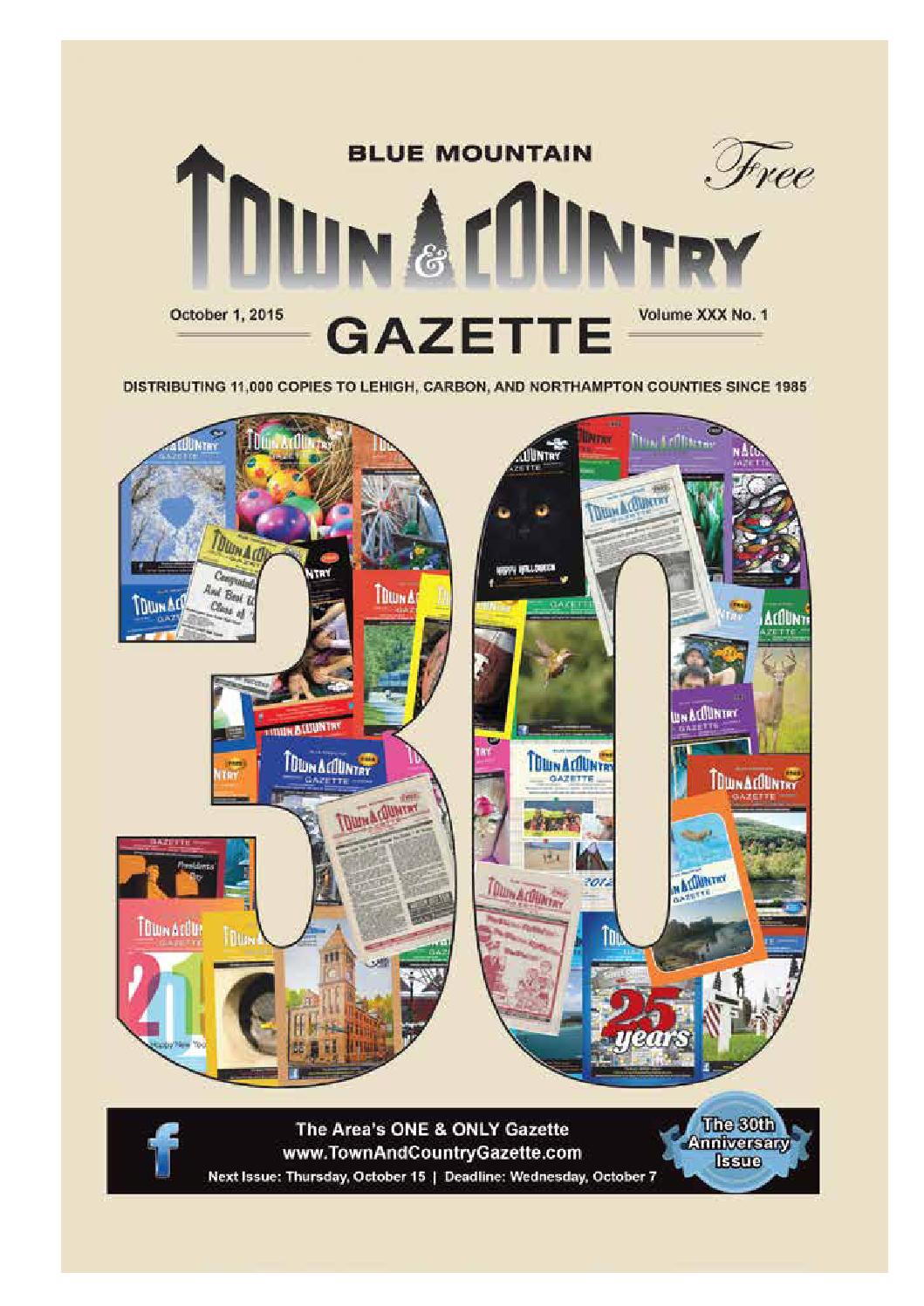 Town & Country Gazette October 1 by Innovative Designs & Publishing ...