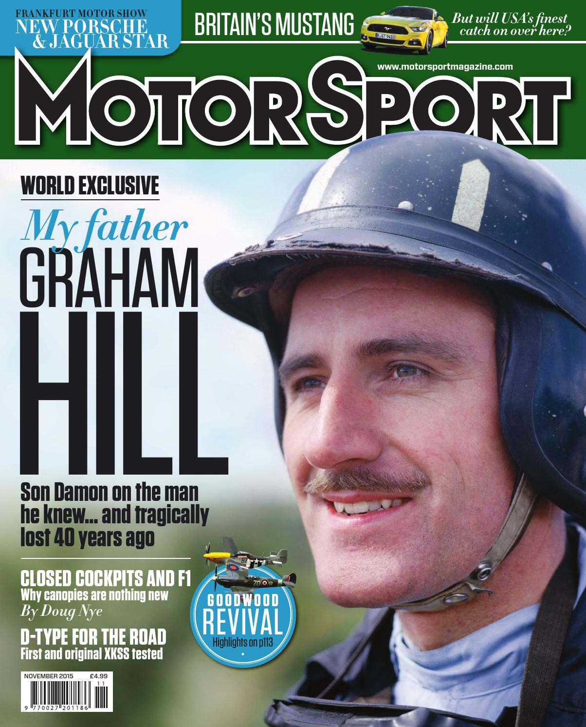 November 2015 issue of Motor Sport Magazine by Motor Sport Magazine - Issuu