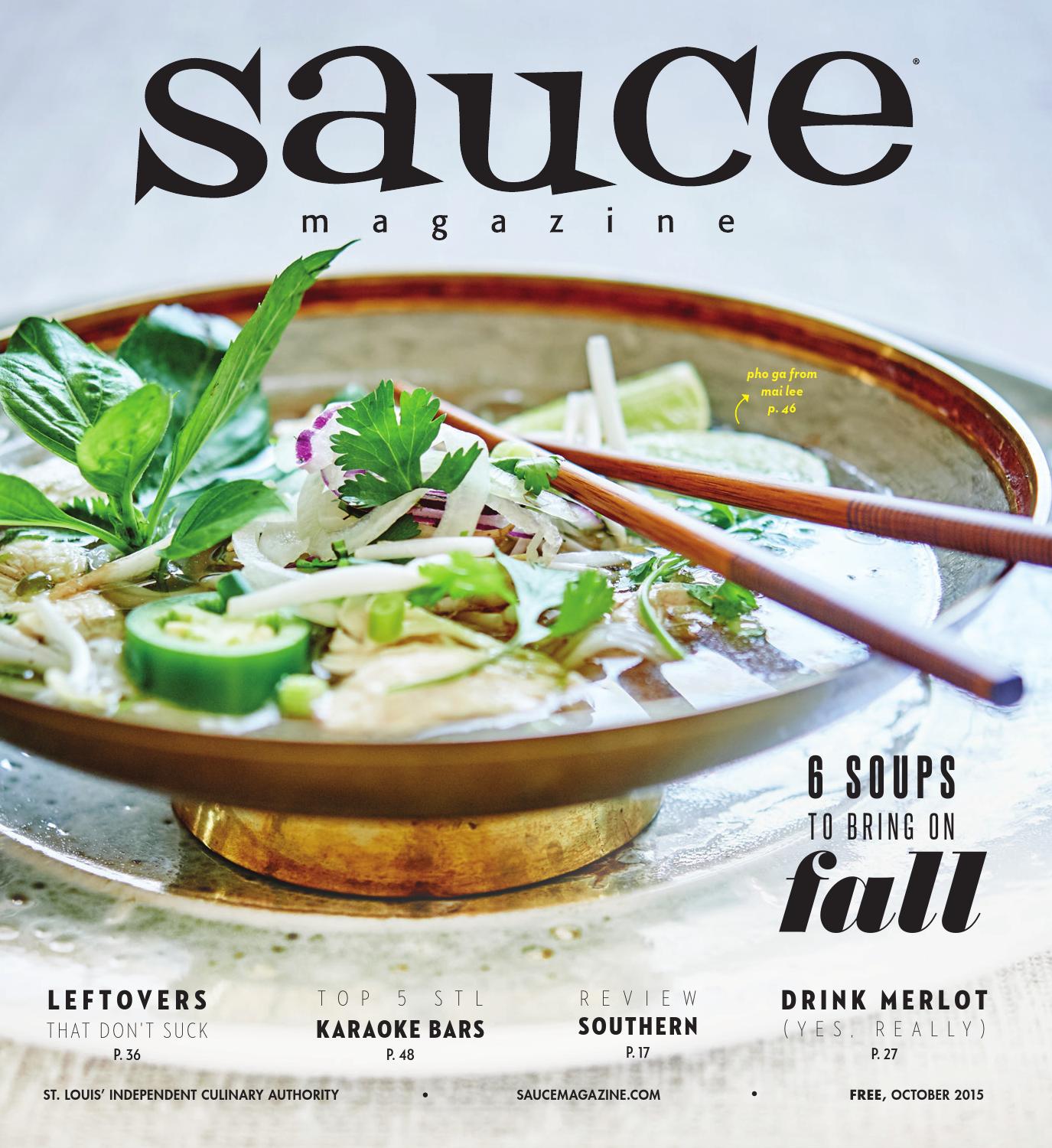 October 2015 by Sauce Magazine - Issuu