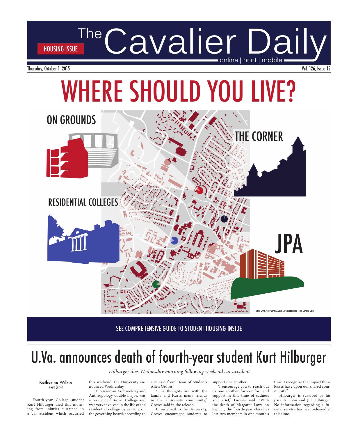 Thursday, October 1, 2015 by The Cavalier Daily - Issuu