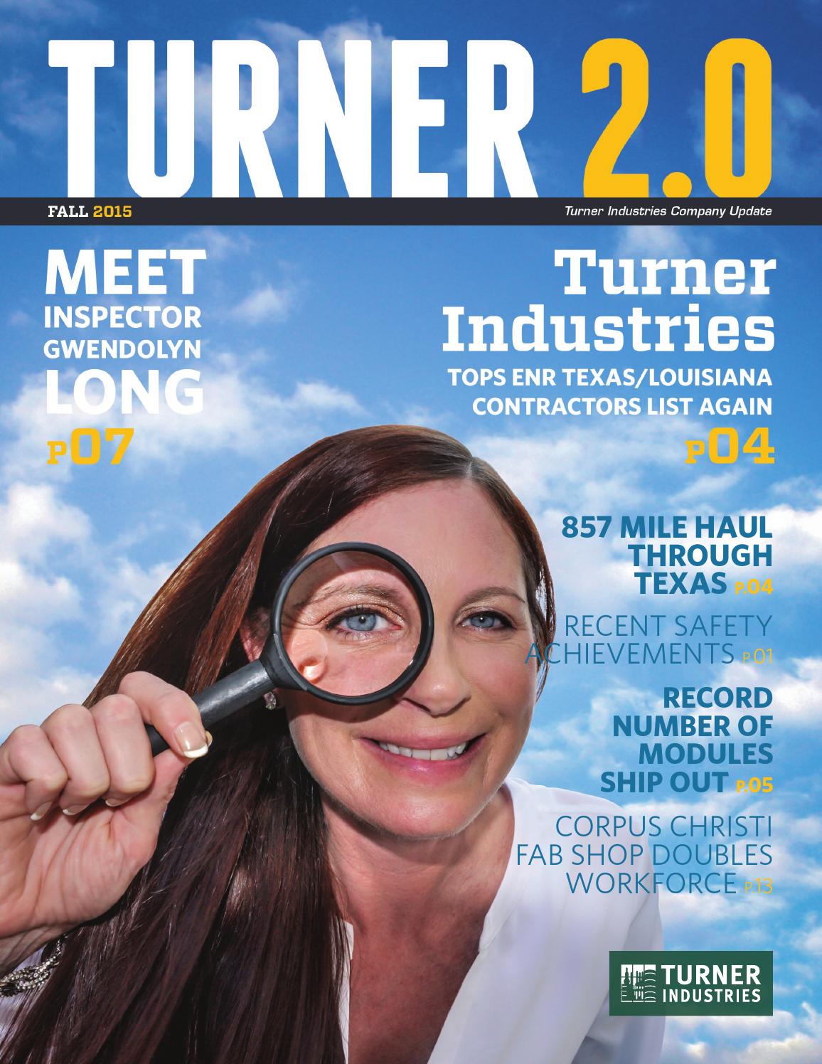Turner 2.0 Fall 2015 by Turner Industries - Issuu