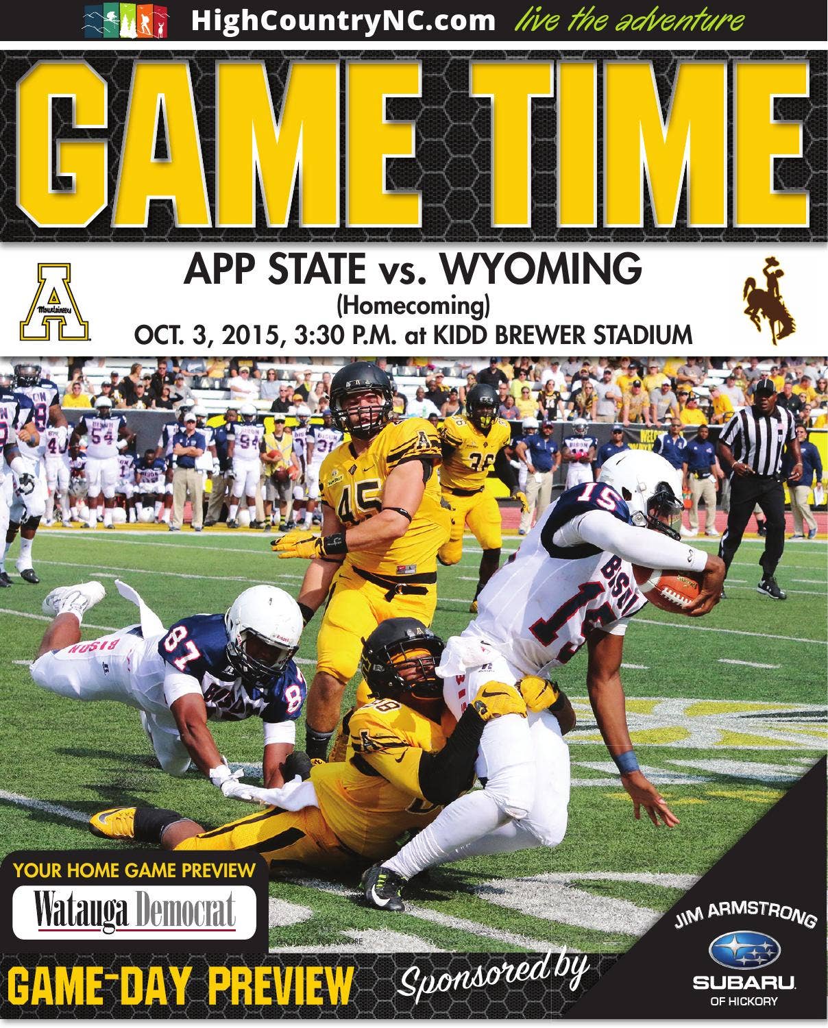 ASU Game Time - ASU vs Wyoming by Mountain Times Publications - Issuu