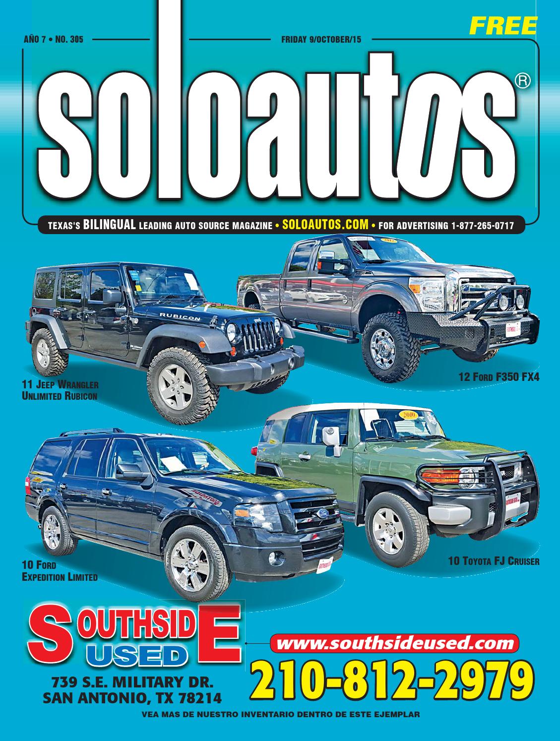 Solo Autos: San Antonio by Digital Publisher - Issuu