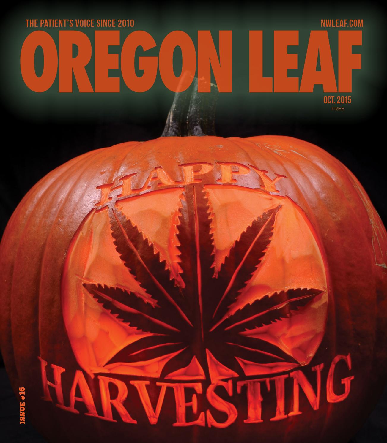 Oregon Leaf — Oct. 2015 by Northwest Leaf / Oregon Leaf / Alaska Leaf ...