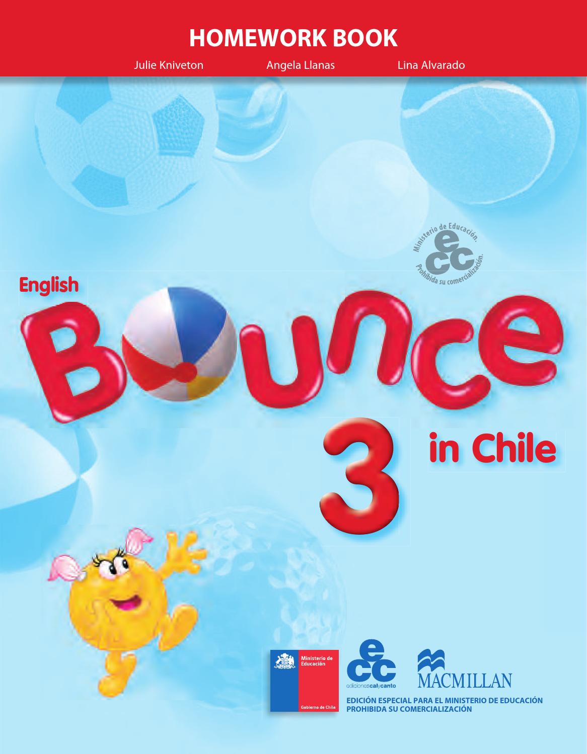 Bounce workbook 3° Básico by juan albornoz - Issuu