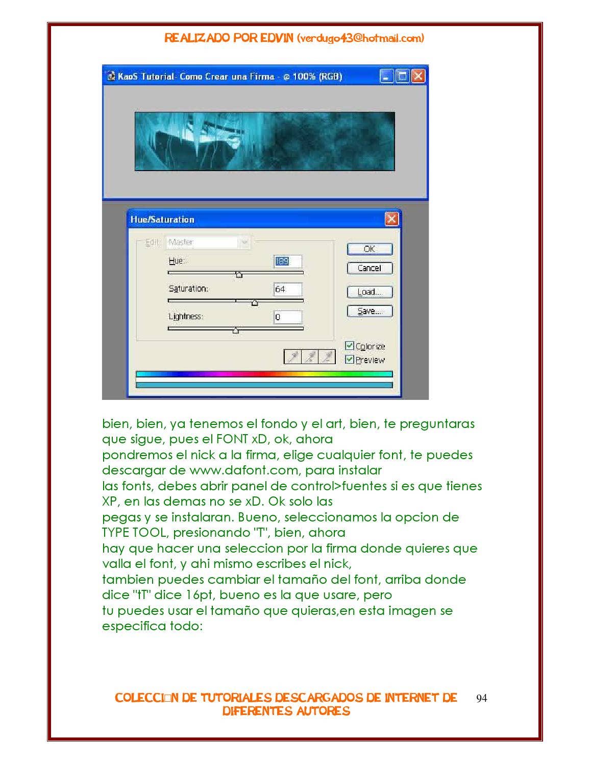 Tutoriales de photoshop by Arnoldo Romero - Issuu