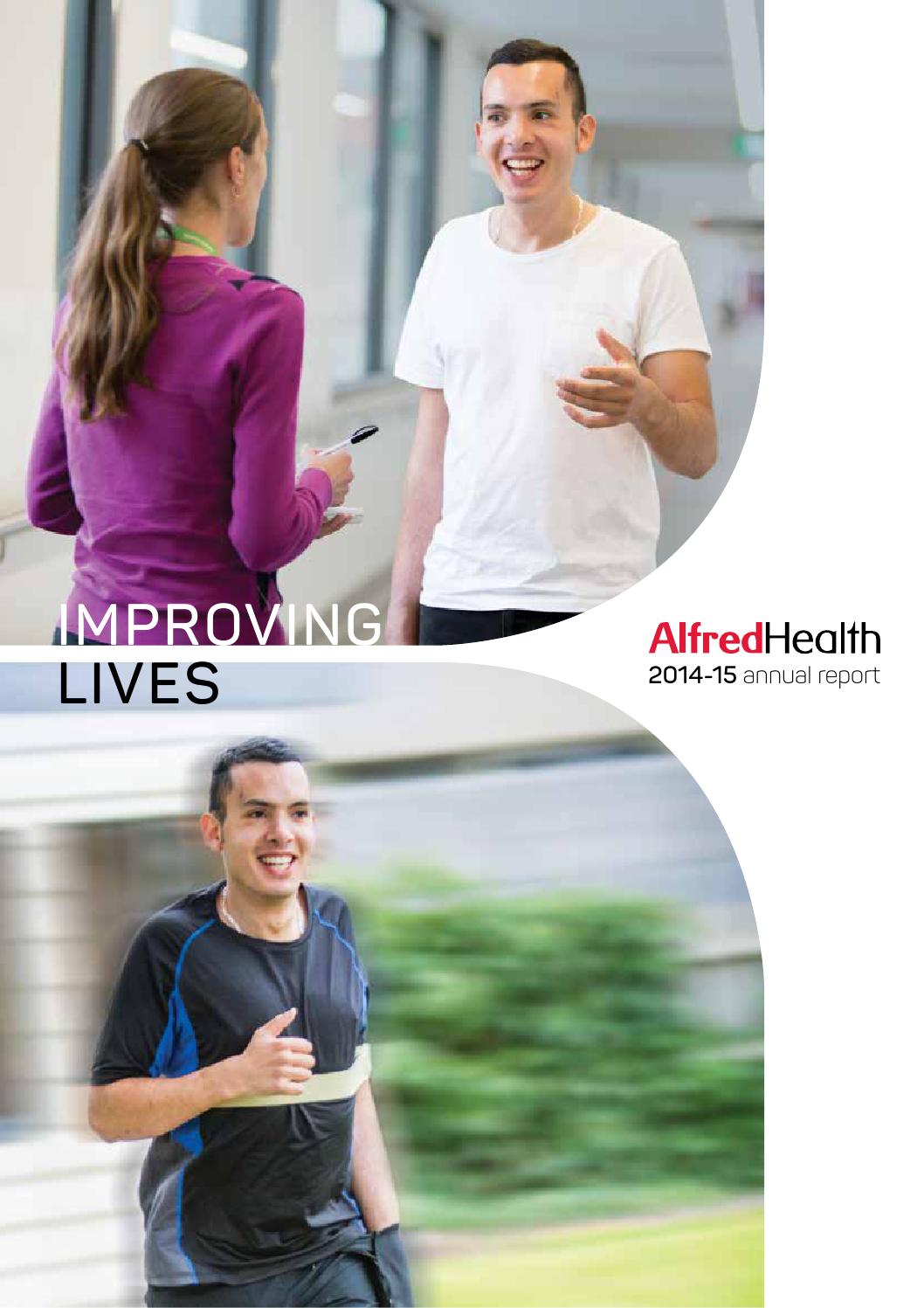 Alfred Health Annual Report 2015 by Peter Campbell - Issuu