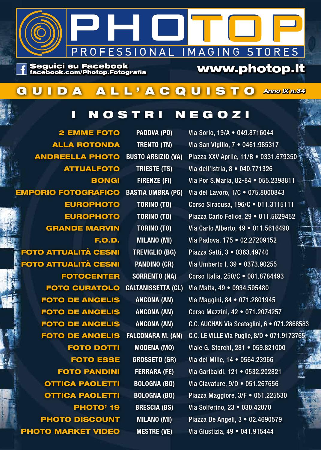 Guida all'Acquisto Photop - Anno IX n° 34 by Consorzio Gruppo Immagine ...