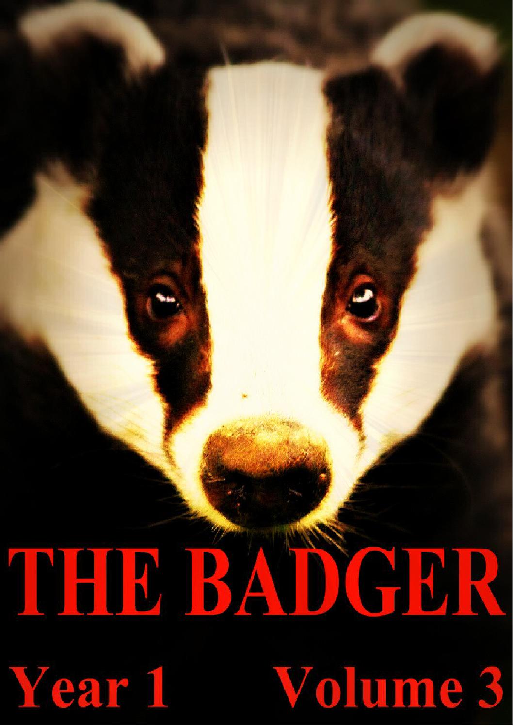 THE BADGER Quarterly Magazine Year 1 Volume 3 by Antonella Vicini - Issuu