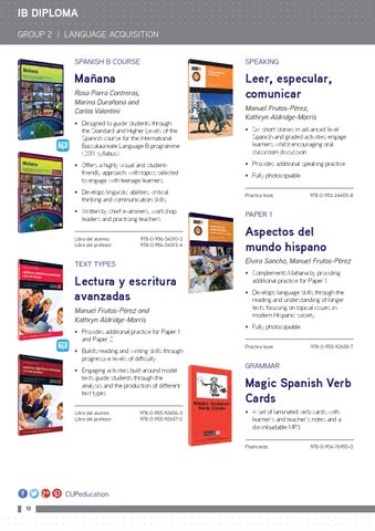 International Baccalaureate Catalogue 2016 by Cambridge International ...