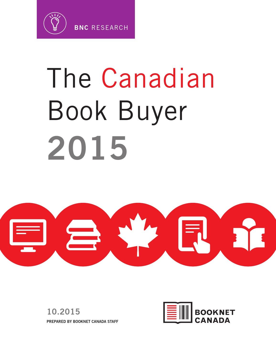 The Canadian Book Buyer 2015 by BookNet Canada - Issuu