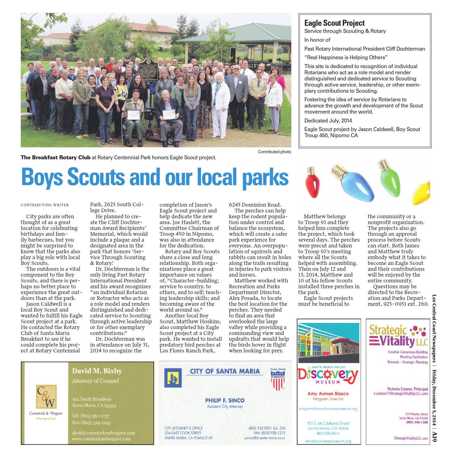 Santa Maria Christmas Parade of Lights 2014 by Santa Maria Times - Issuu
