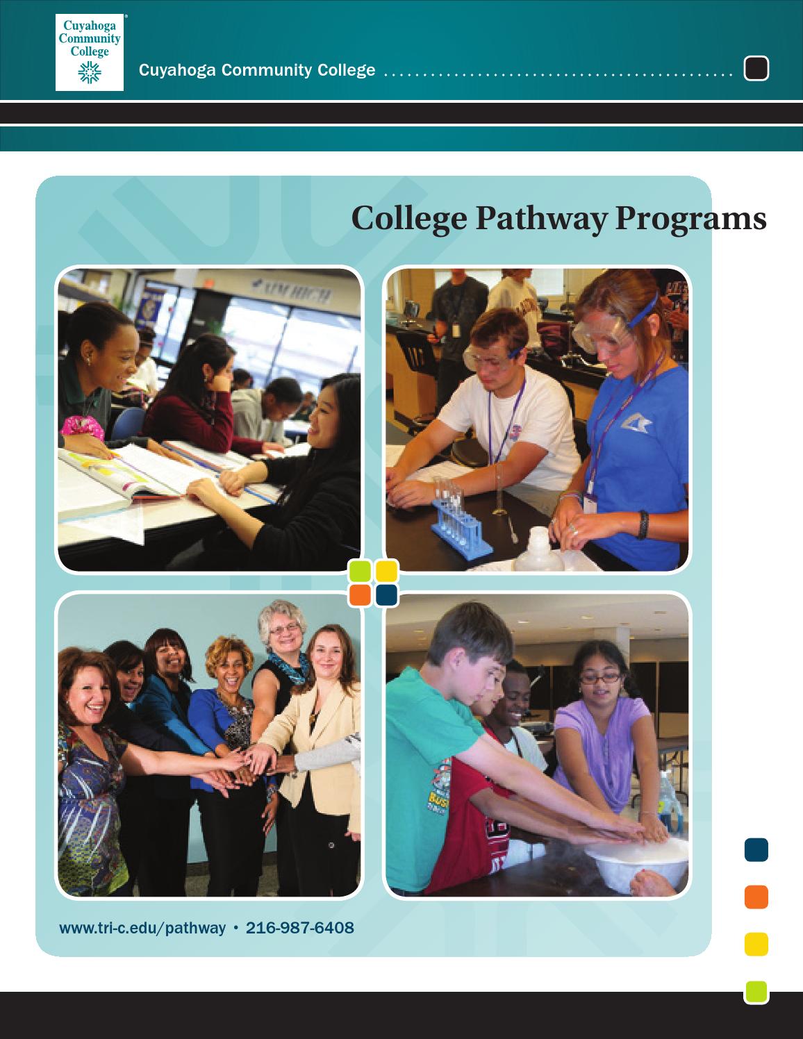 2015 College Pathways College Programs Brochure by Cuyahoga Community ...