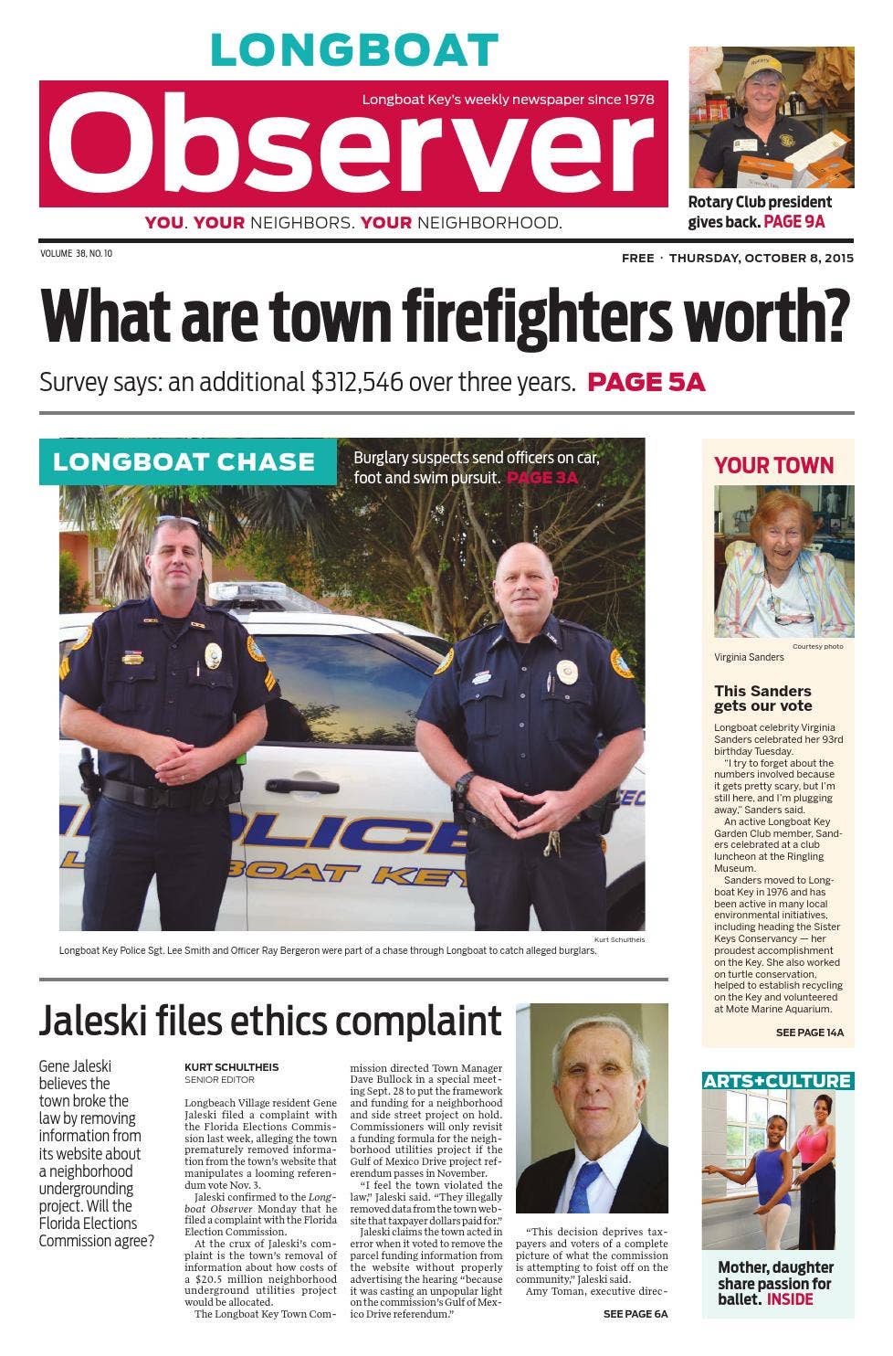 Longboat observer 10 8 15 by The Observer Group Inc. - Issuu