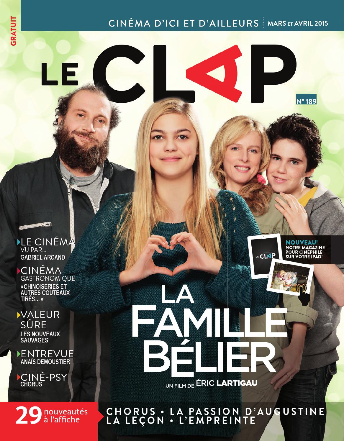 Magazine Le Clap n°189 by ELC - Services promotionnels de cinéma - Issuu