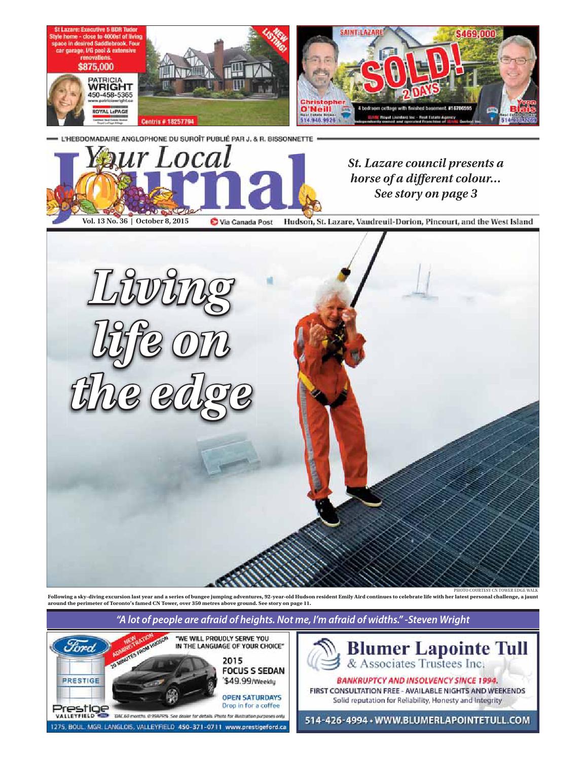 Your Local Journal - October 8, 2015 by Your Local Journal - Issuu