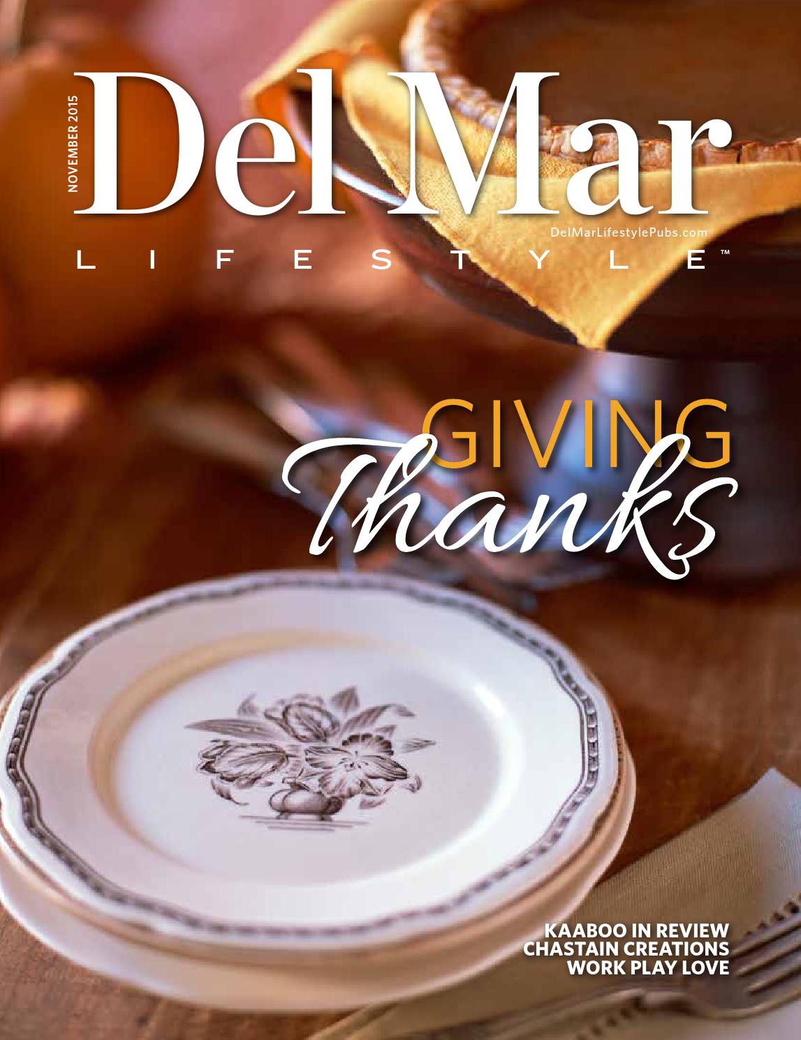 Del Mar November 2015 by Lifestyle Publications - Issuu