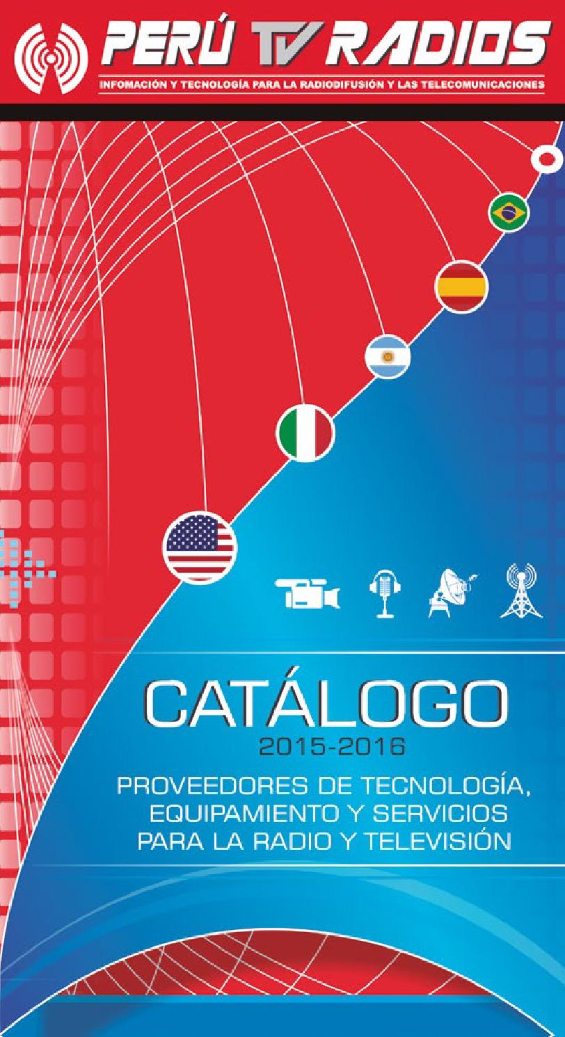 PERÚ TV RADIOS (CATÁLOGO 2015 - 2016) by REVISTA PERU TV RADIOS - Issuu