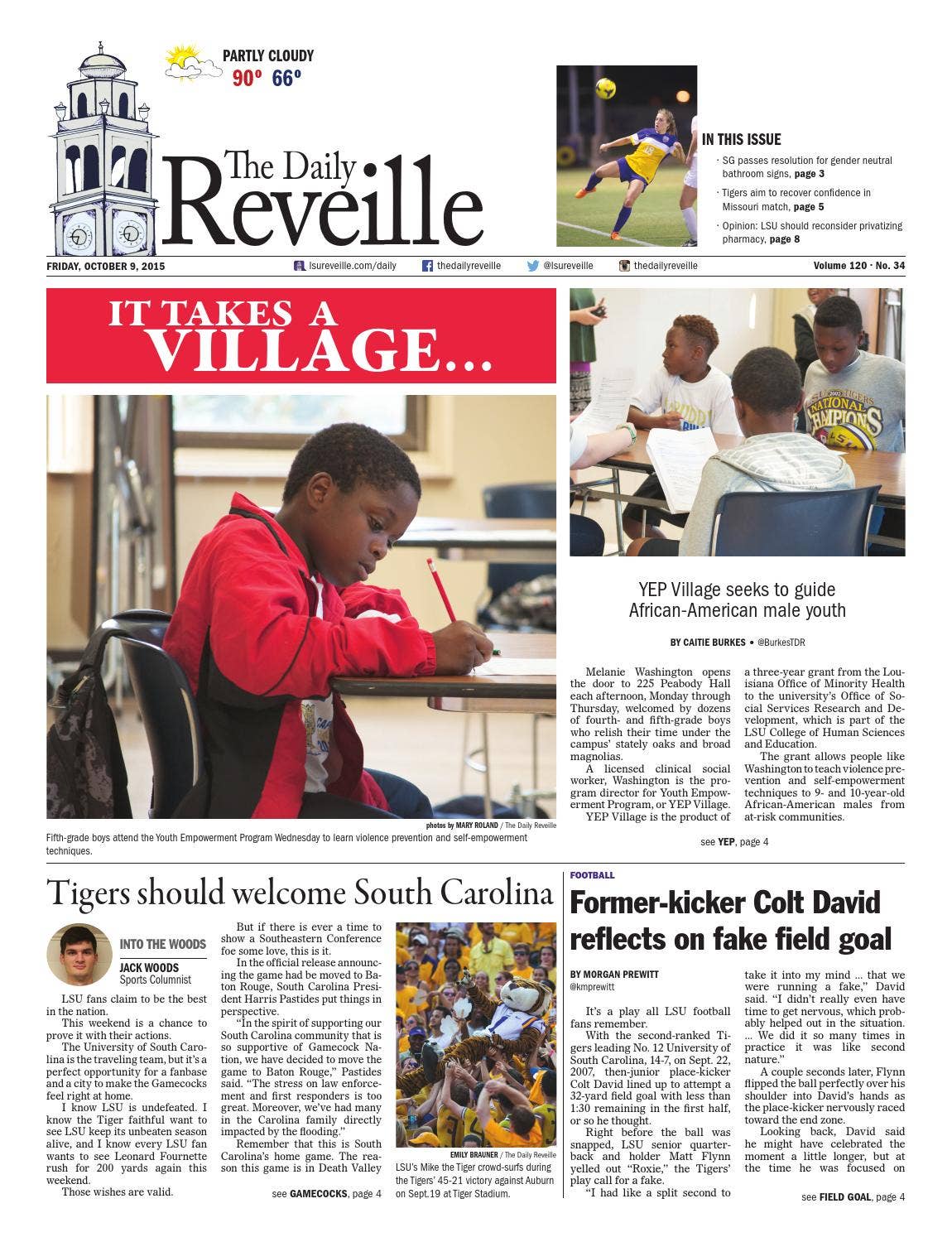The Daily Reveille - October 9, 2015 by Reveille - Issuu