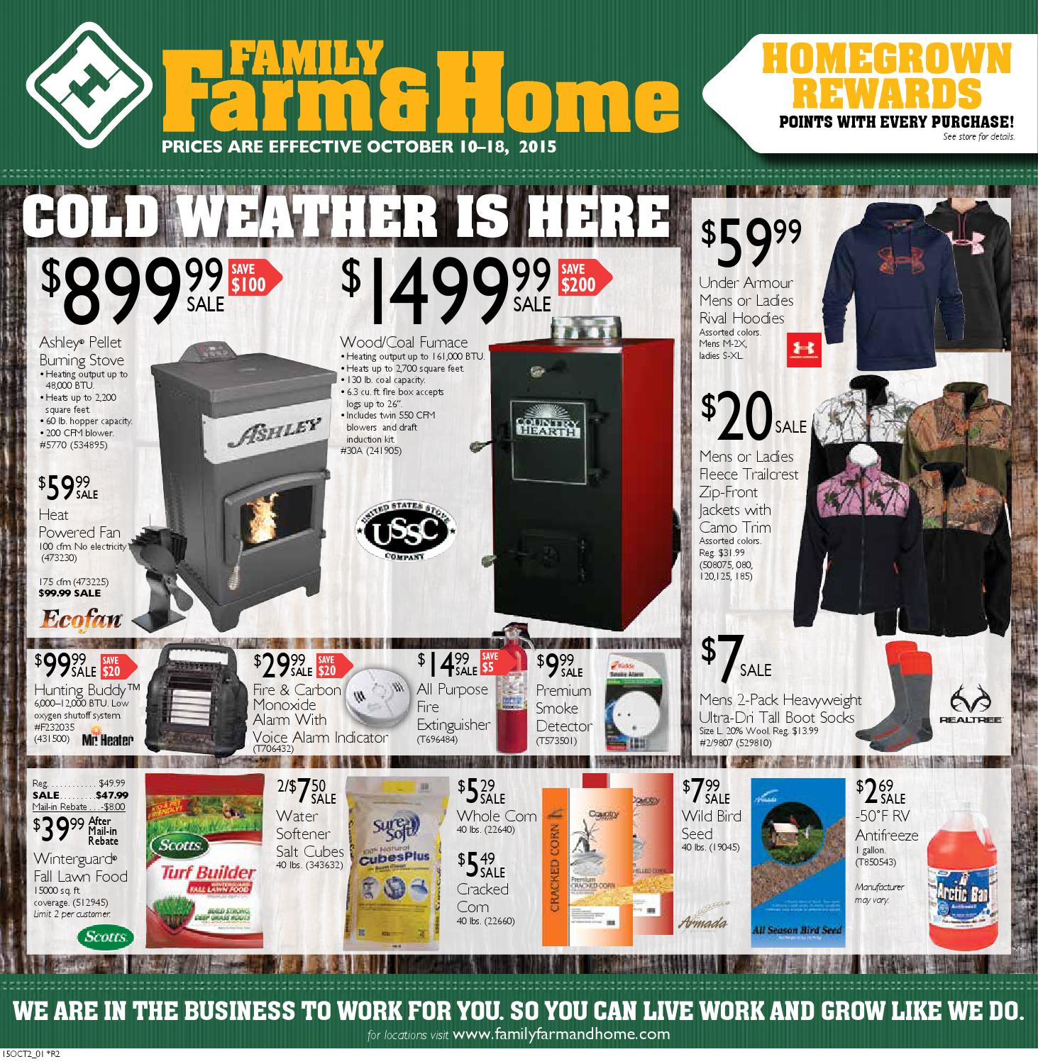 Archived, Inactive Ad: Family Farm & Home OCT2 Ad (Effective October 10 ...