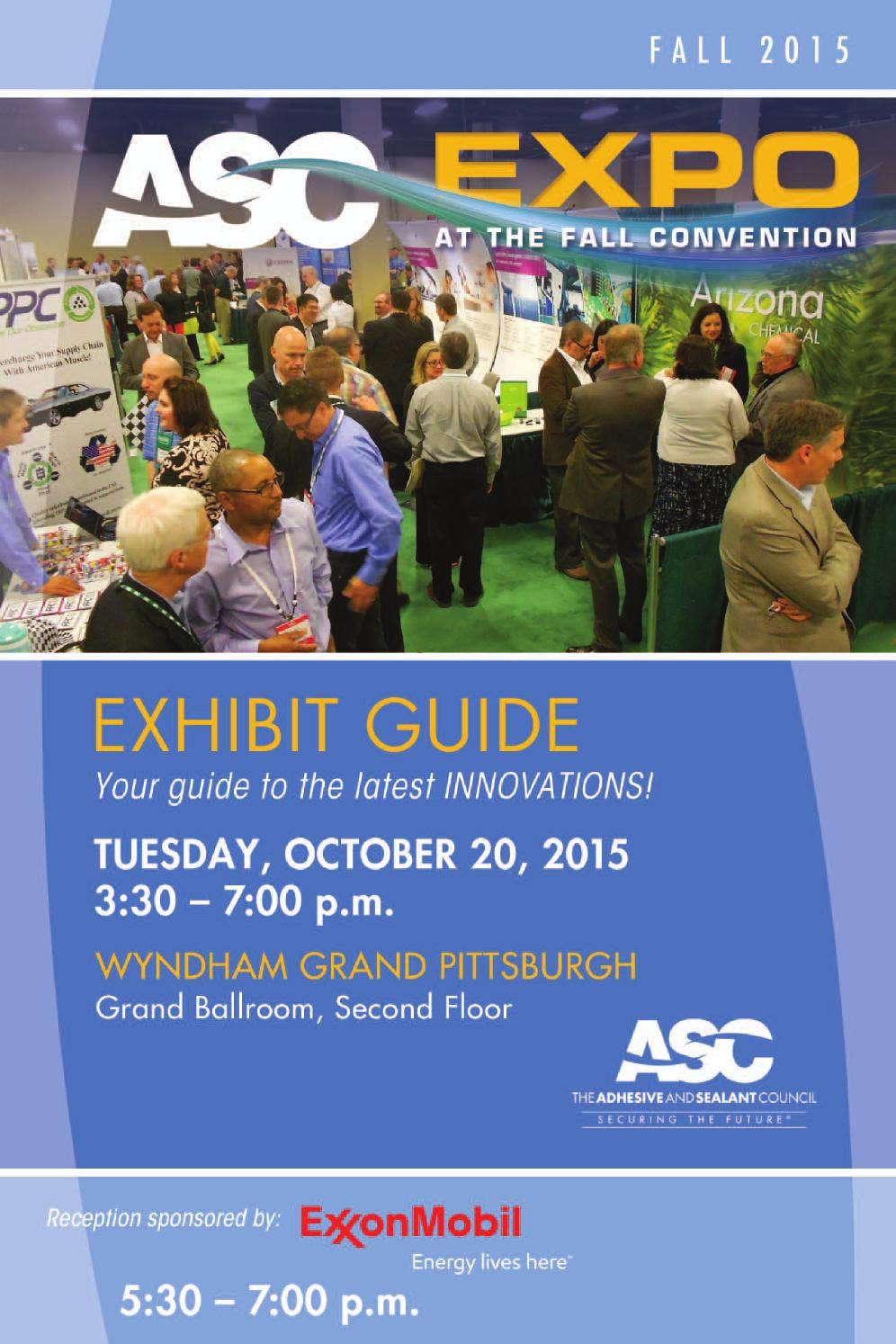 ASC 2015 Fall Exhibit Guide by The Adhesive & Sealant Council - Issuu