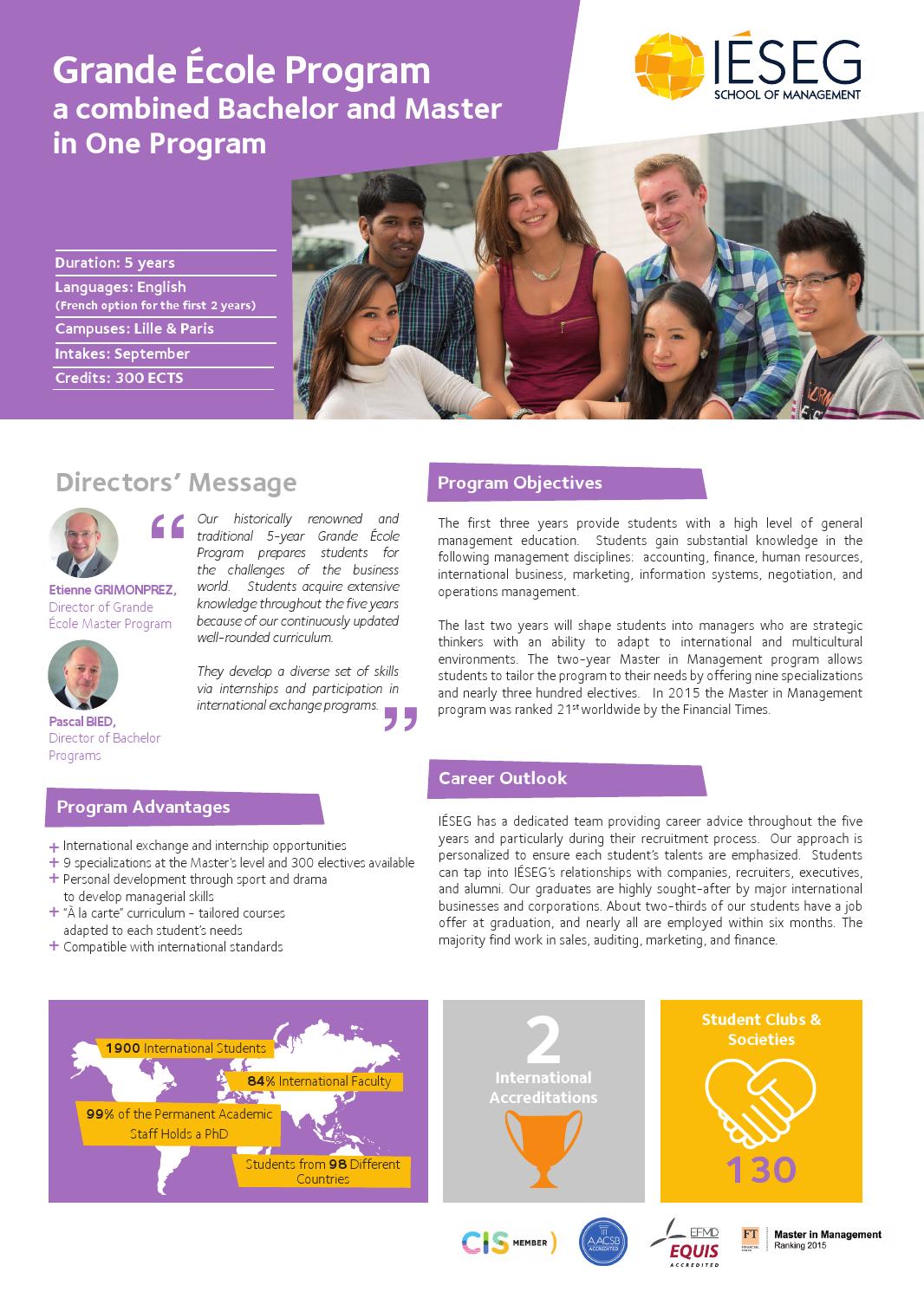 IÉSEG Grande Ecole Program (EN) by IÉSEG - Issuu