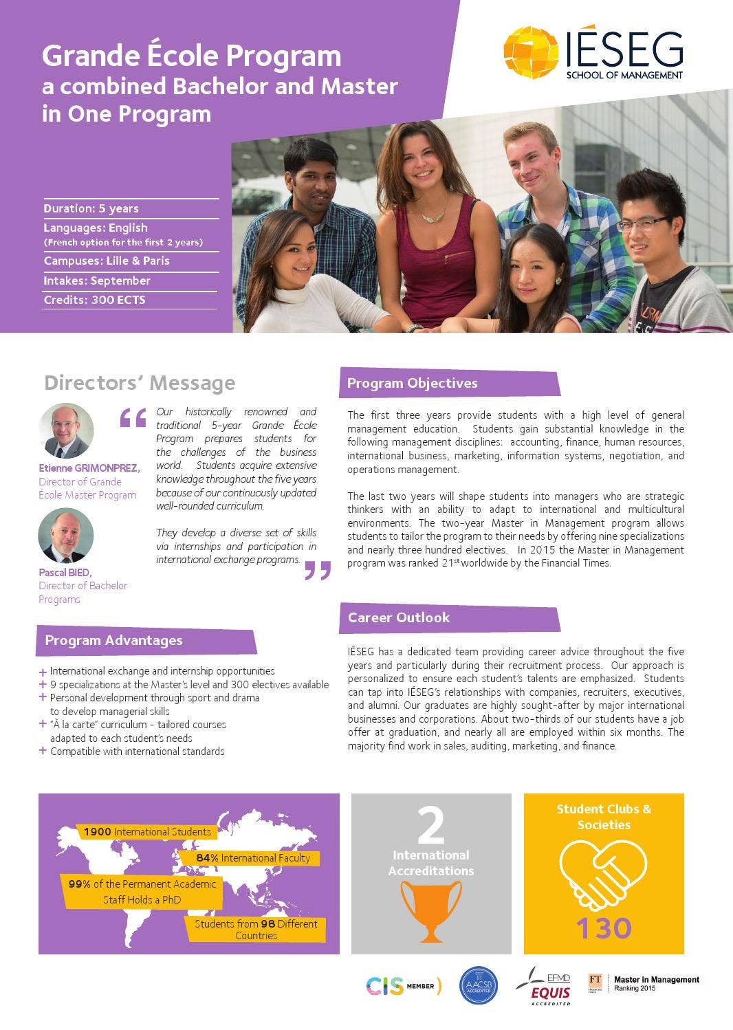 IÉSEG Grande Ecole Program (EN) by IÉSEG - Issuu