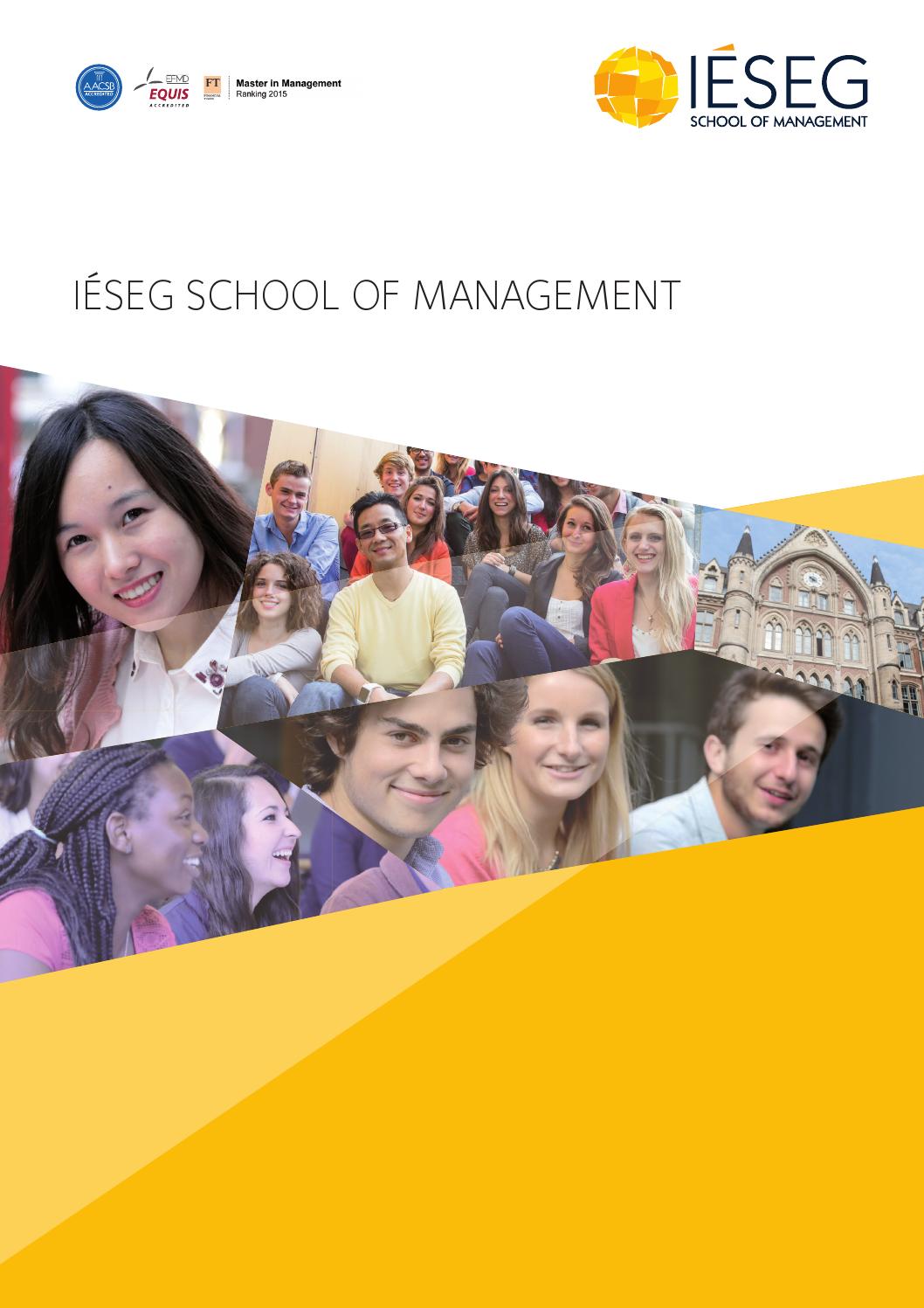 IÉSEG Plaquette Corporate by IÉSEG - Issuu