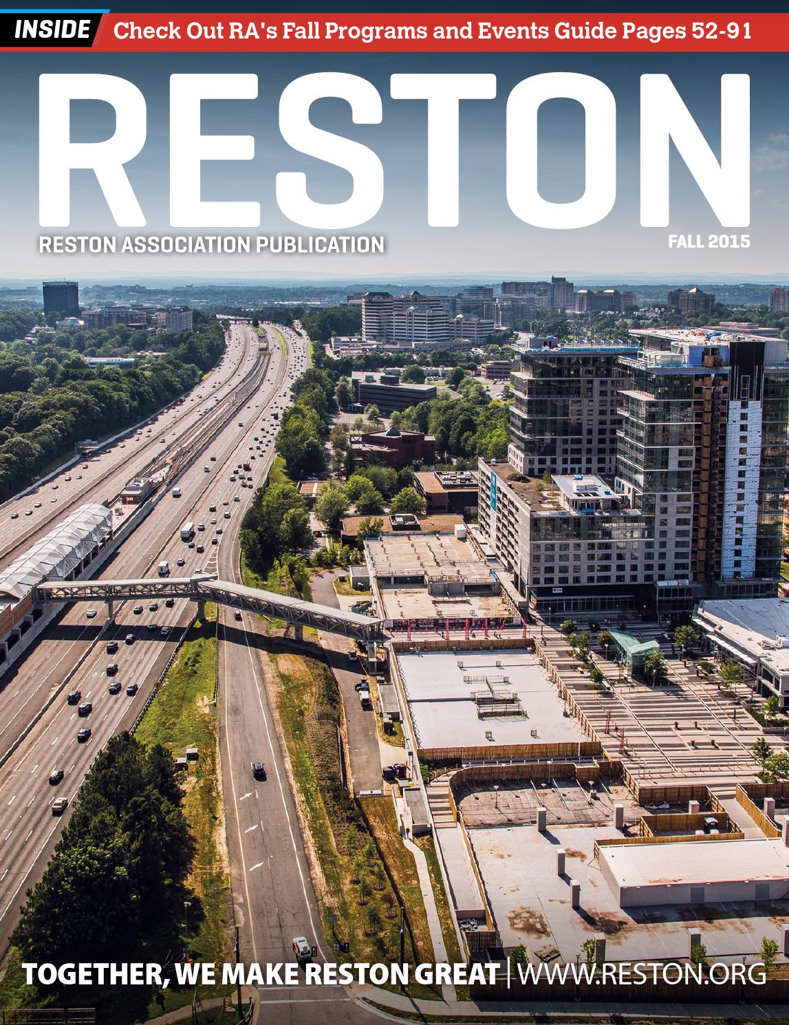 Reston Fall 2015 by Reston Association - Issuu