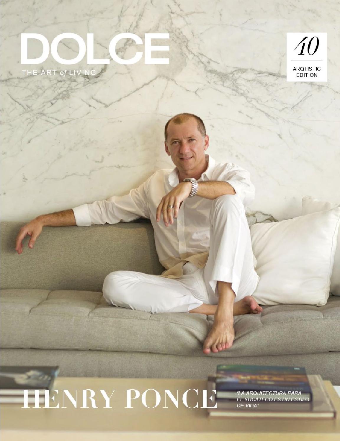 DOLCE Magazine No.40 / 2015 Personnalité: HENRY PONCE | ARQTISTIC ...