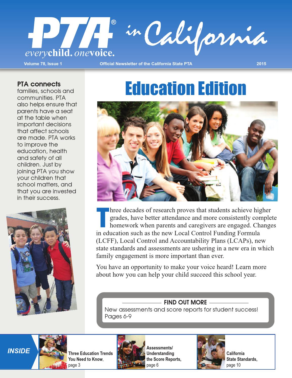 PTA in California - Education Edition by California State PTA - Issuu