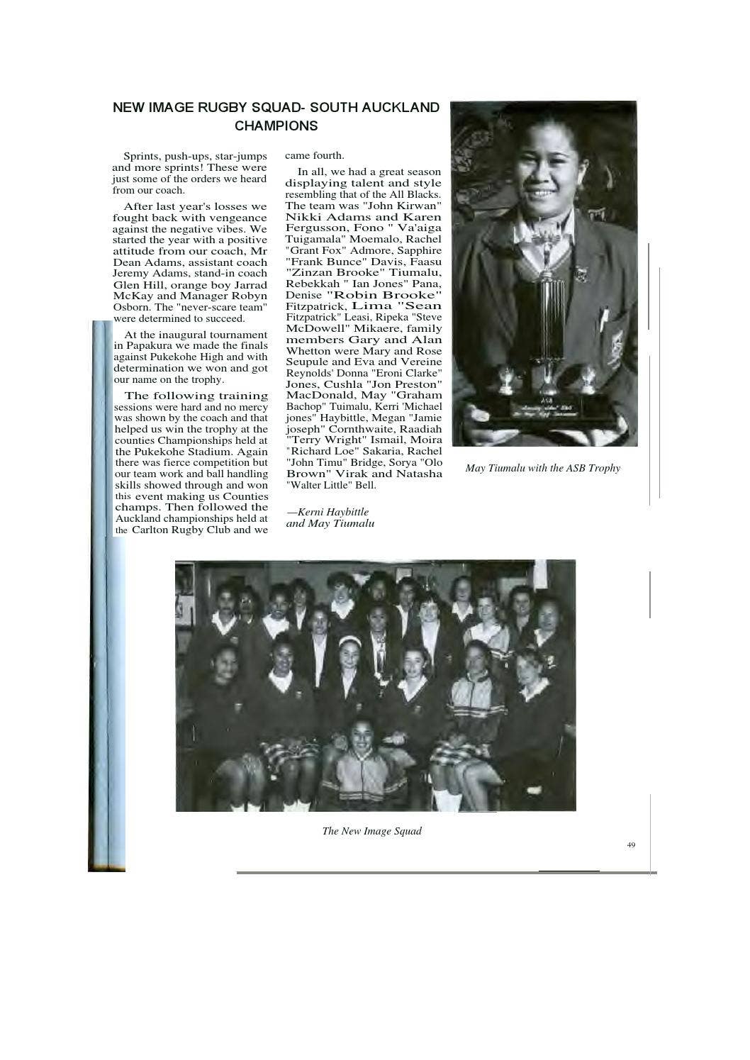 Magazine 1992 by Manurewa High School - Issuu