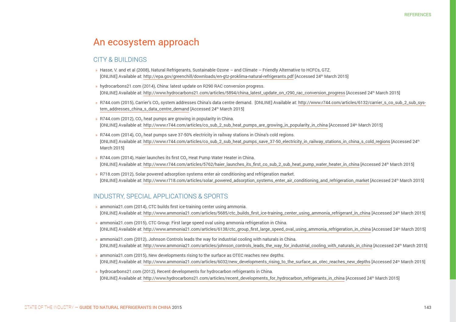 GUIDE to Natural Refrigerants in China - State of the Industry 2015 by ...