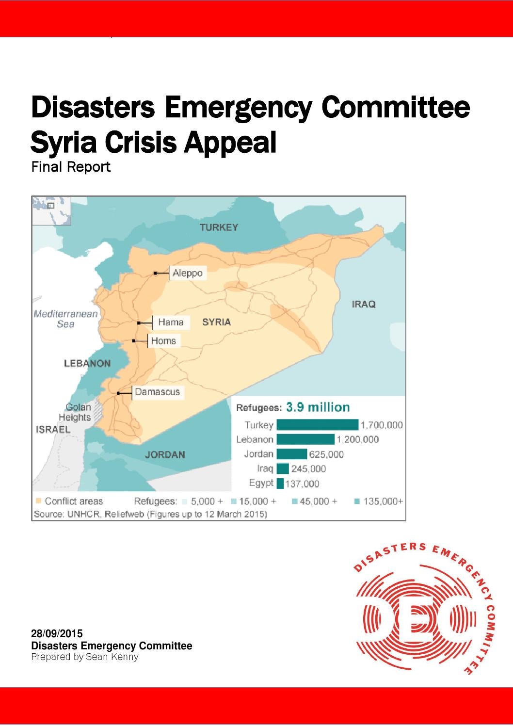 Syria Crisis Appeal - final report by Disasters Emergency Committee - Issuu