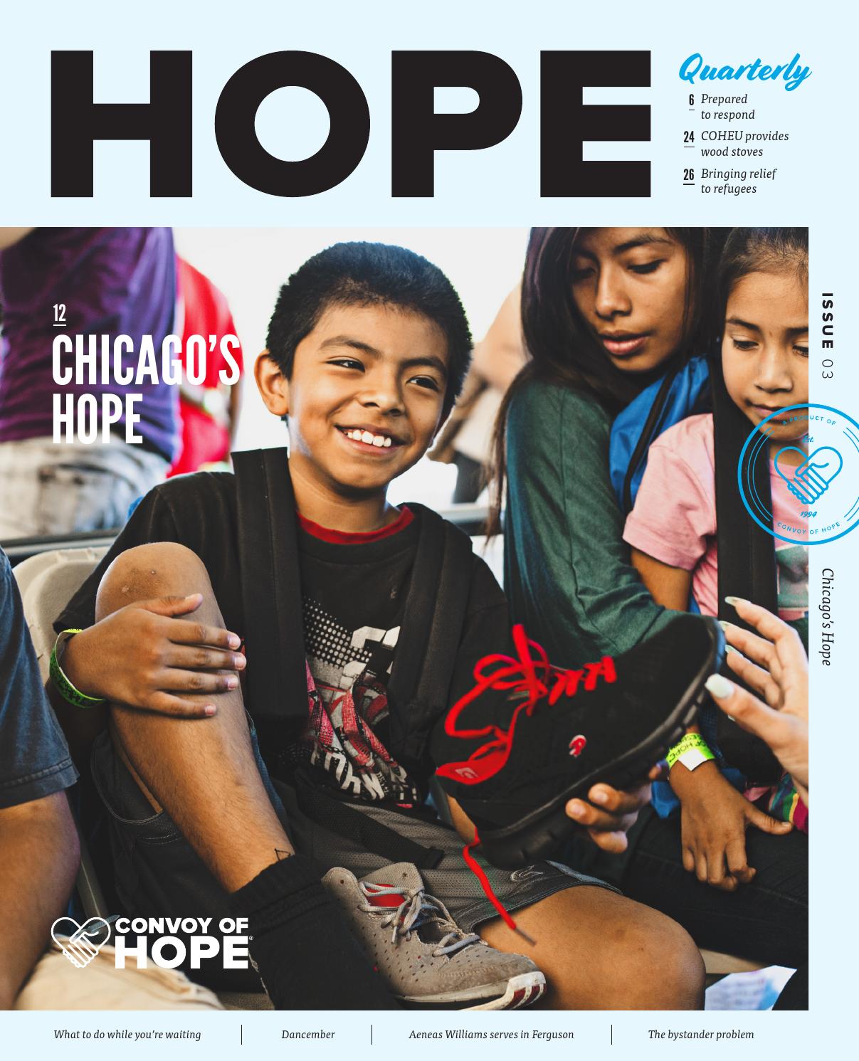 Hope Quarterly | Issue 03 by Convoy of Hope - Issuu
