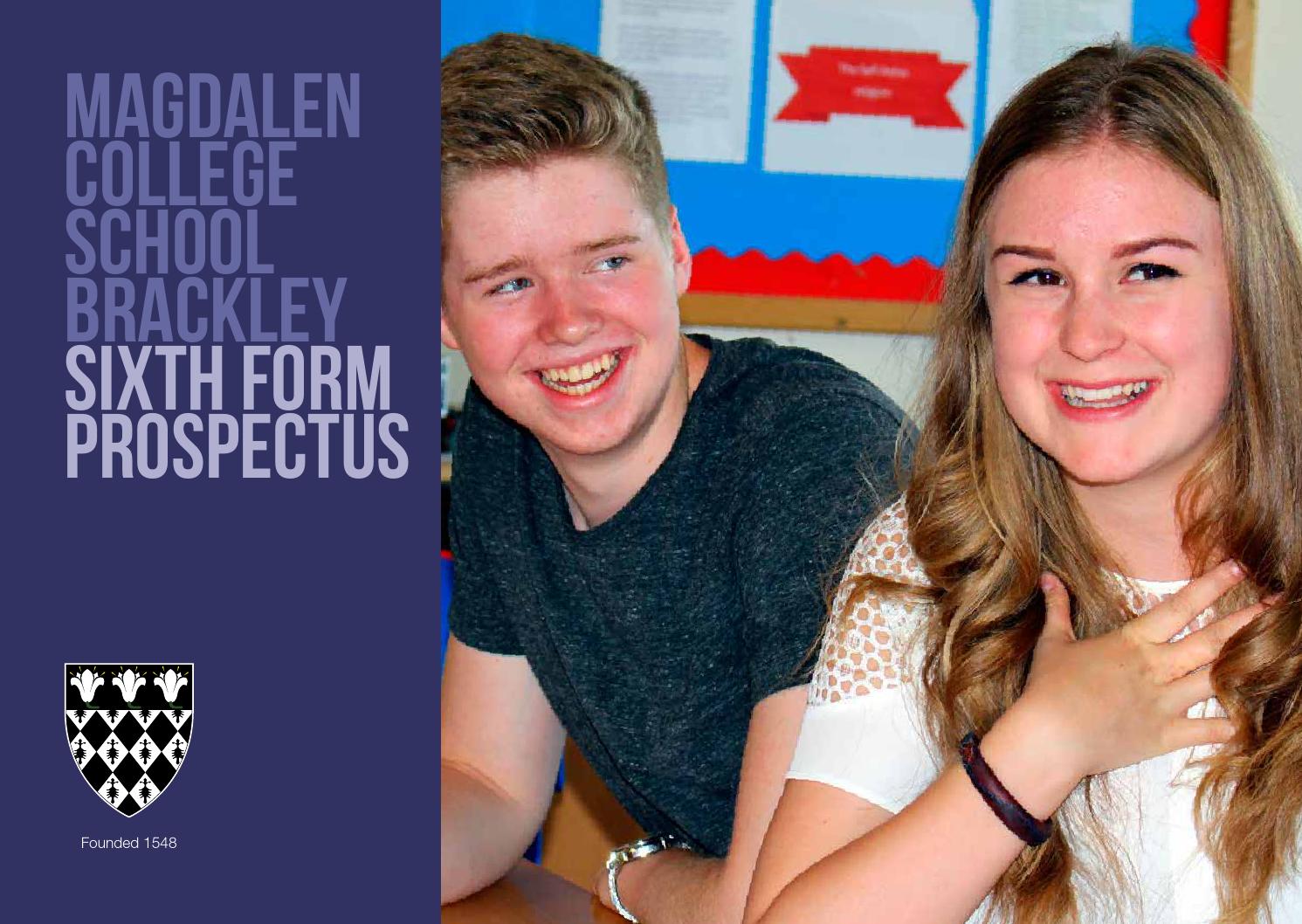 Magdalen College Prospectus by W S A - Issuu