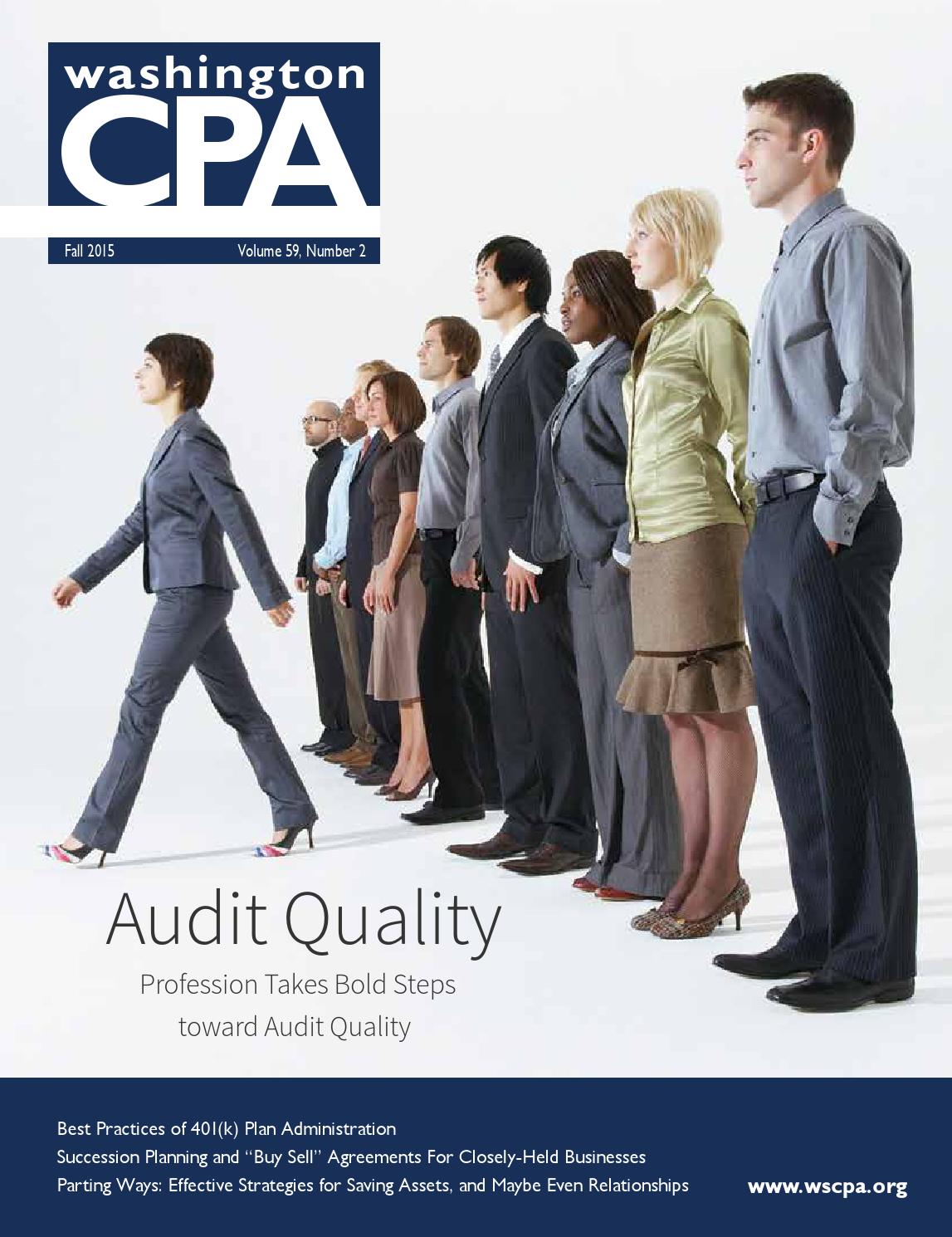 The WashingtonCPA 2015 Fall by Washington Society of CPAs - Issuu
