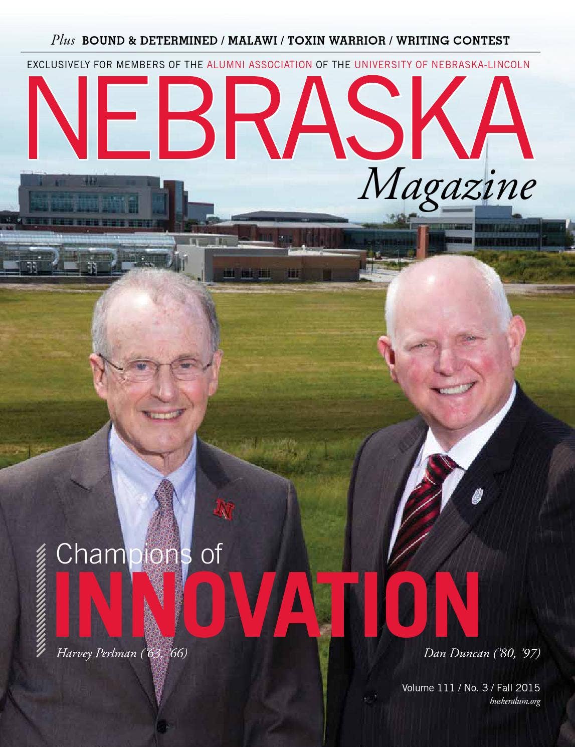 Nebraska Magazine Fall 2015 Issue by Nebraska Alumni Association - Issuu