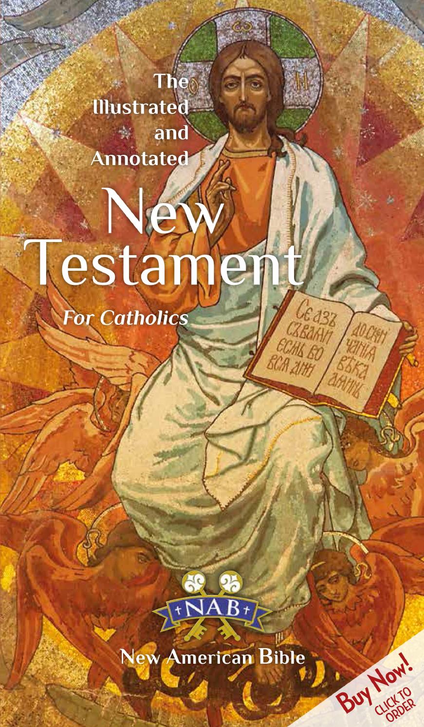 The Illustrated and Annotated New Testament for Catholics by Liturgy ...