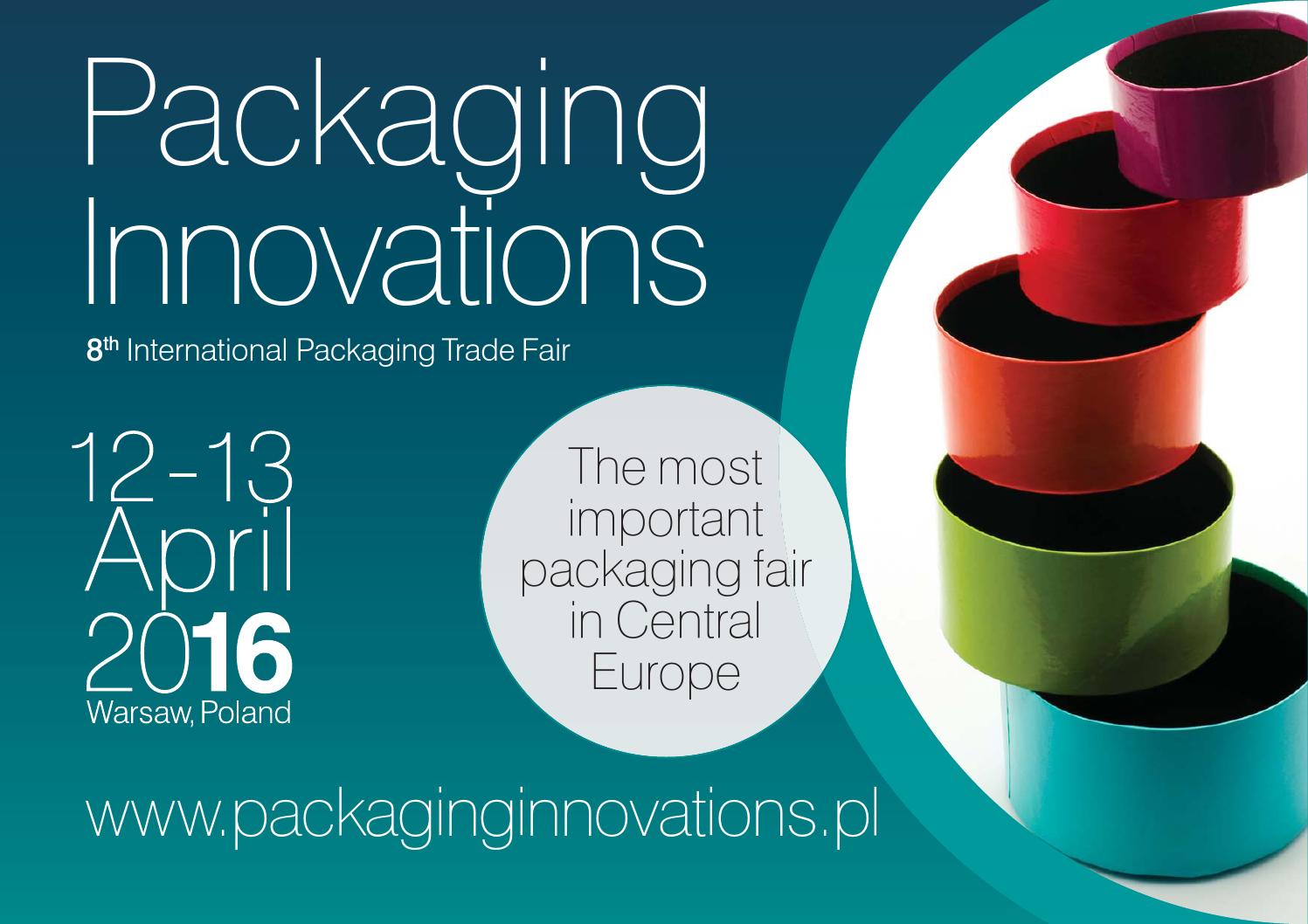 Packaging Innovations - 8th International Packaging Trade Fair by Targi ...