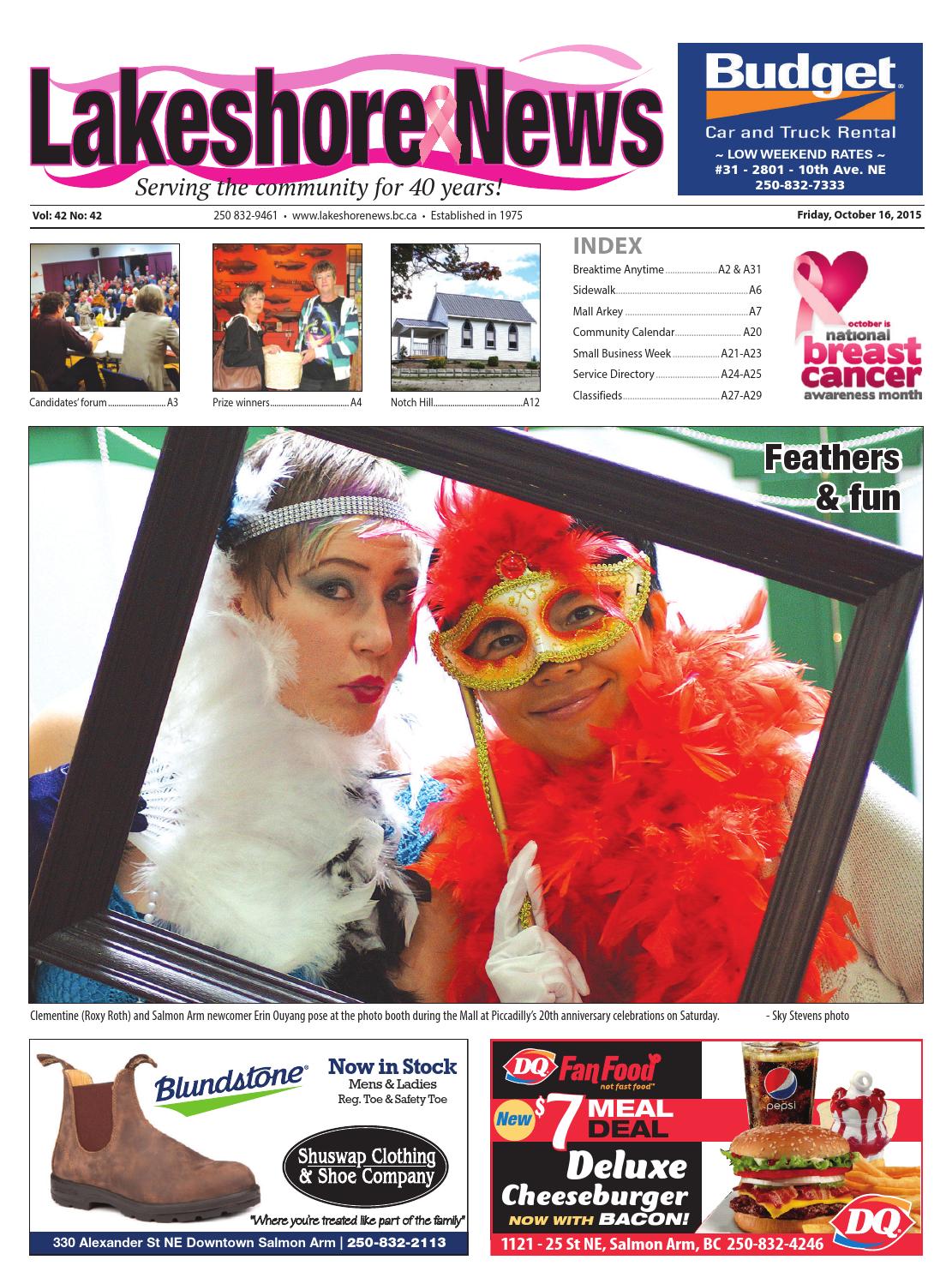 Lakeshore News, October 16, 2015 by Black Press Media Group - Issuu