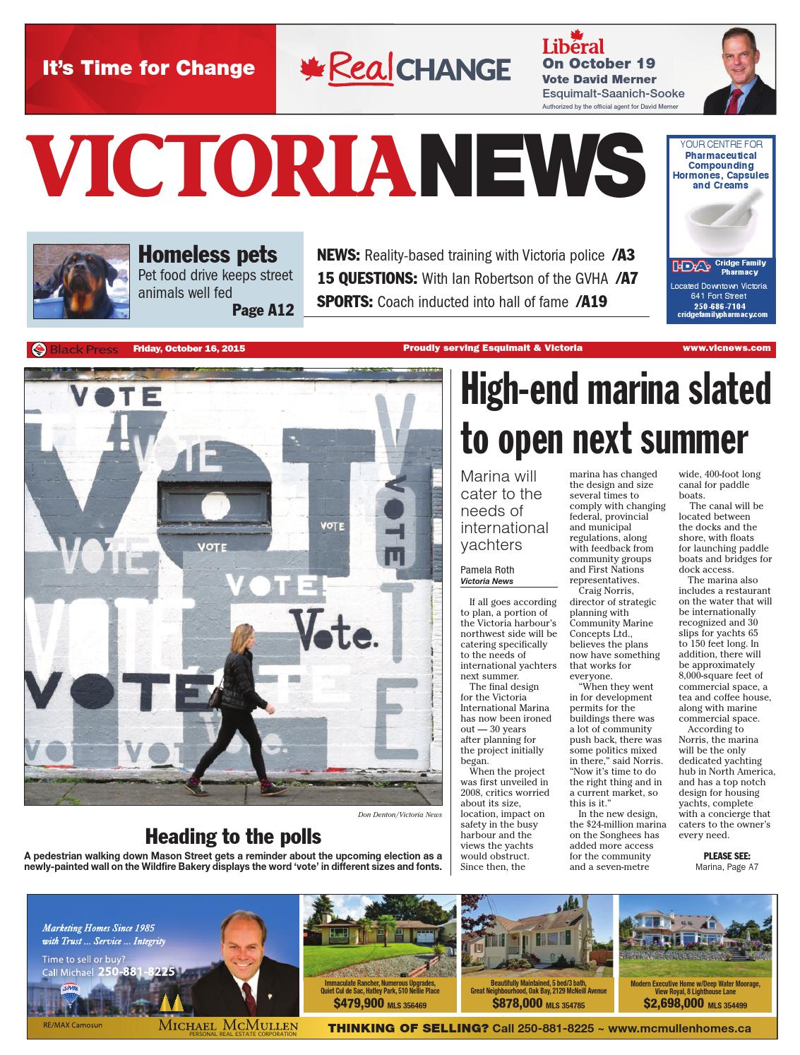 Victoria News, October 16, 2015 by Black Press Media Group - Issuu