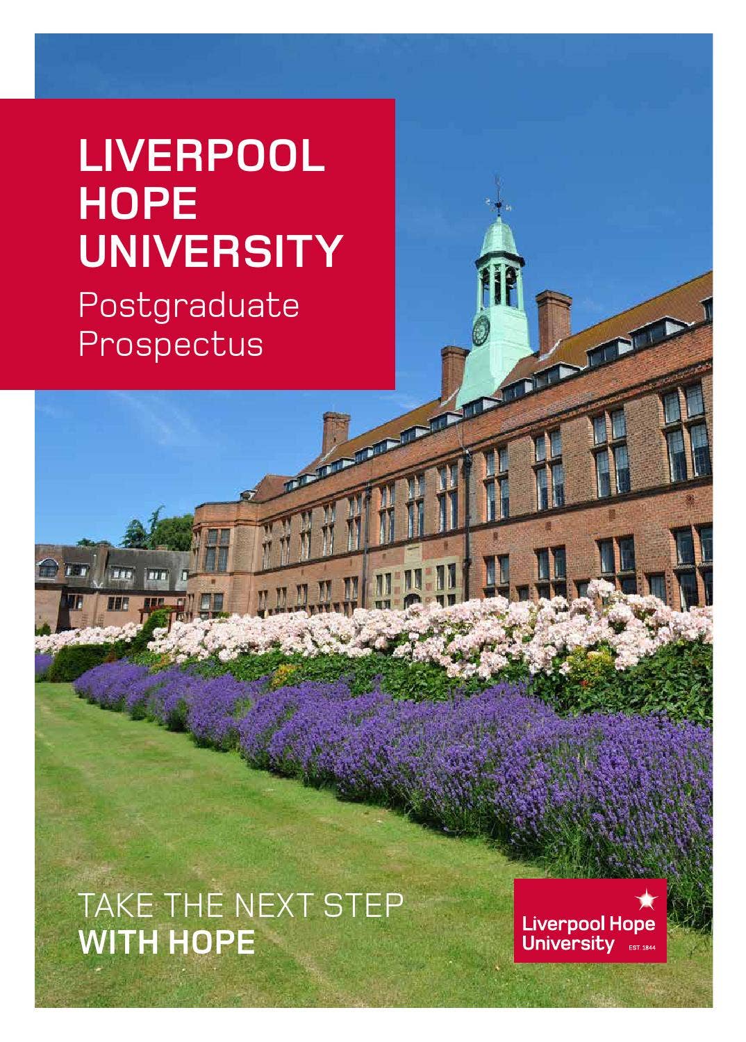 Liverpool Hope University Postgraduate Prospectus by Liverpool Hope ...
