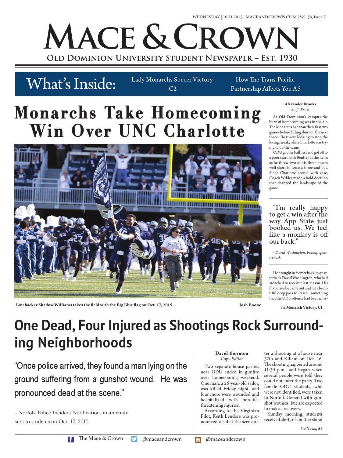 Oct 21 Final by Mace and Crown - Issuu