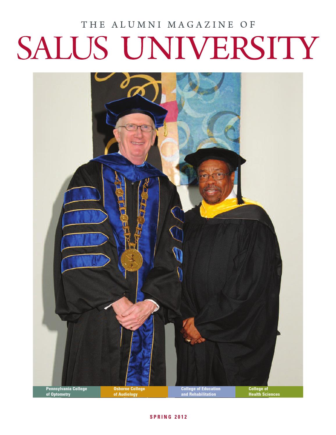 Salus University Alumni Magazine Spring 2012 by Salus University - Issuu