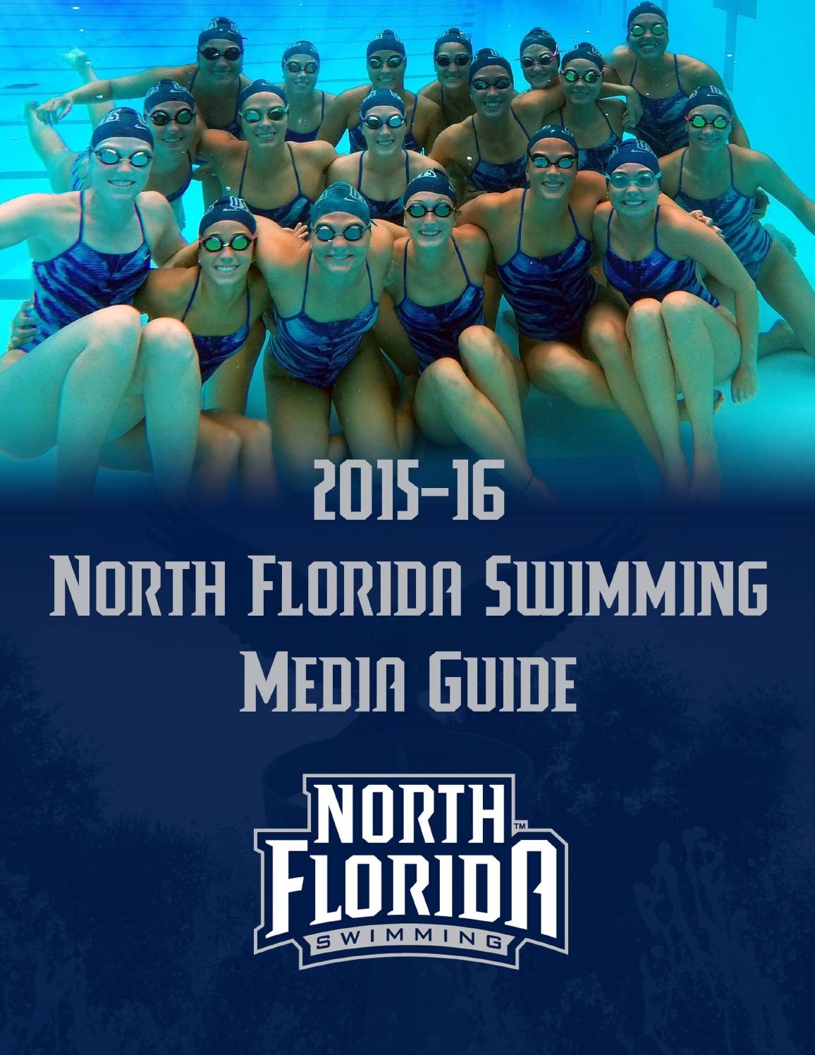 2015-16 North Florida Swimming Media Guide by University of North ...