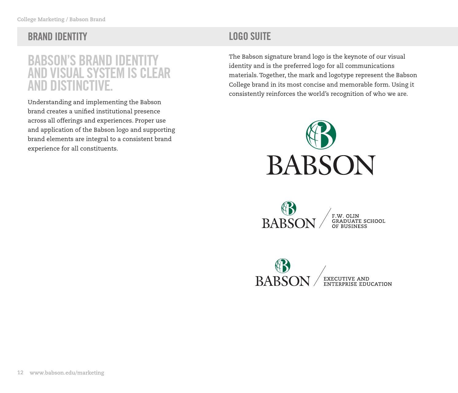 Babson College Marketing by Babson College - Issuu