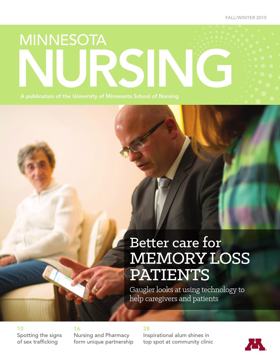 Minnesota Nursing Fall-Winter 2015 by School of Nursing - Issuu