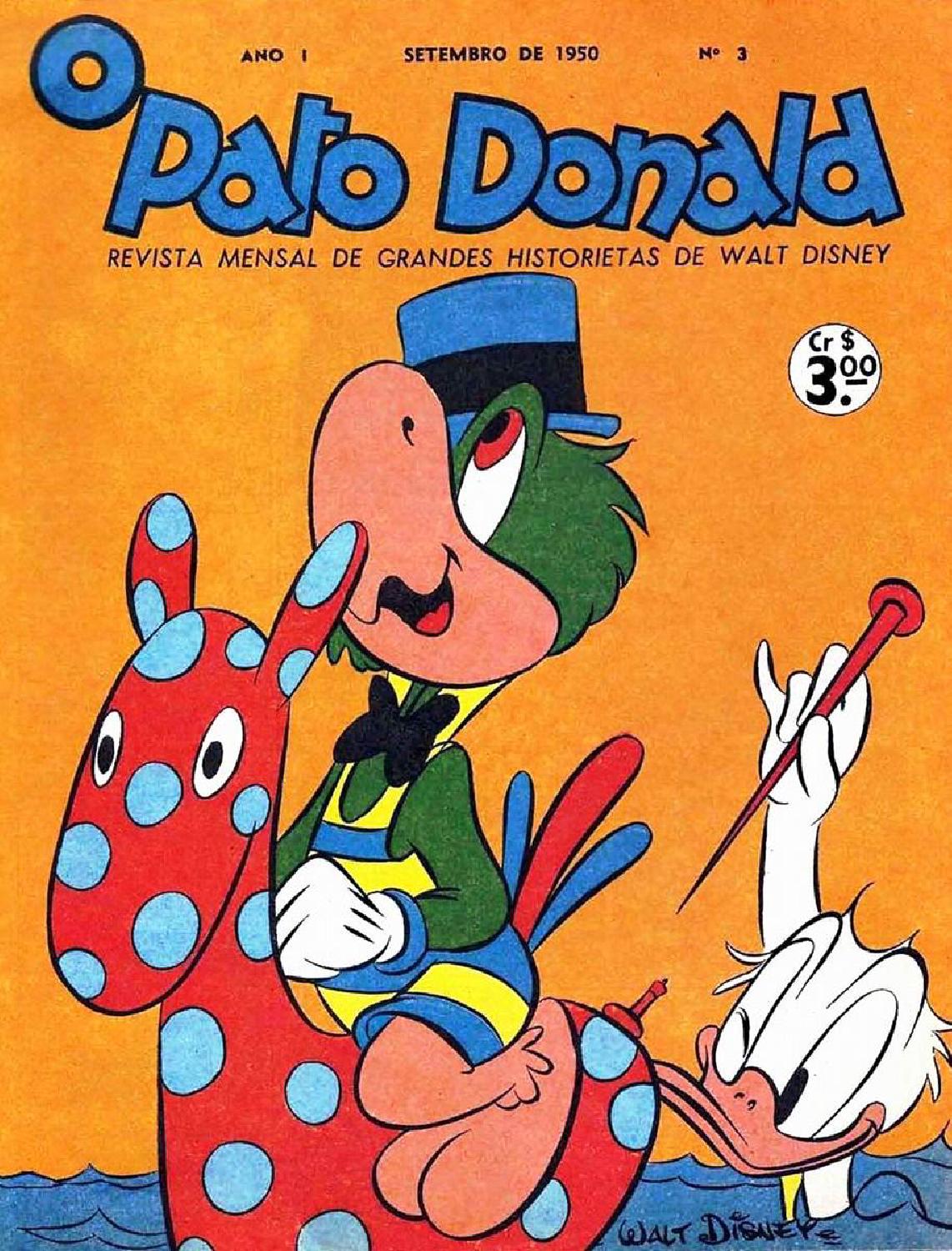 O pato donald 0003 1950 lacospra by Costa Prado - Issuu